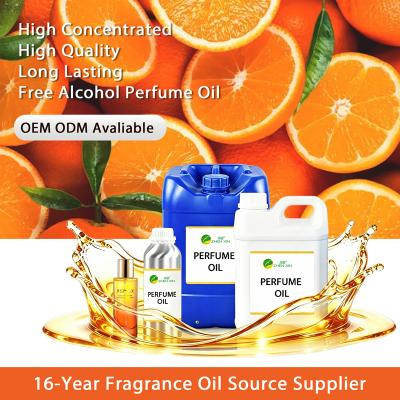 China Citrus Perfume Fragrance Oil for Fresh Personal Fragrance Products Wholesale for sale