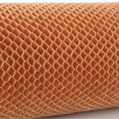 China Honeycomb Cushioning Paper Sleeve Wine Kraft Wrapping Roll Packaging Protection for sale