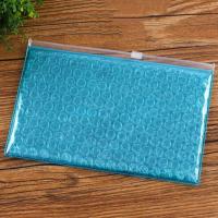 China Clear Transparent Recycle Zipper Bubble Bag Custom Logo And Size for sale
