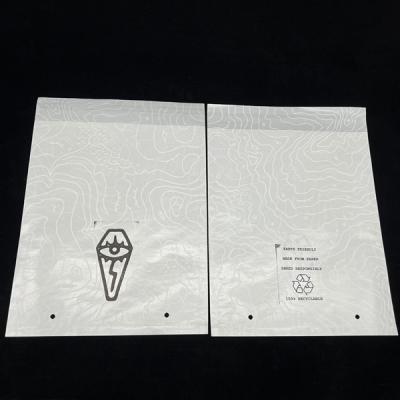China Custom Printed Waterproof Eco Friendly Glassine Paper Envelope Compostable For Clothing Packaging for sale