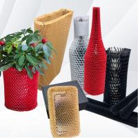 China Degradable Honeycomb Paper Sleeve For Glass Bottle Cosmetic Packaging for sale