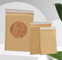 China Customizable shockproof Honeycomb Paper Envelope Eco-Friendly Paper Bag For Posting for sale