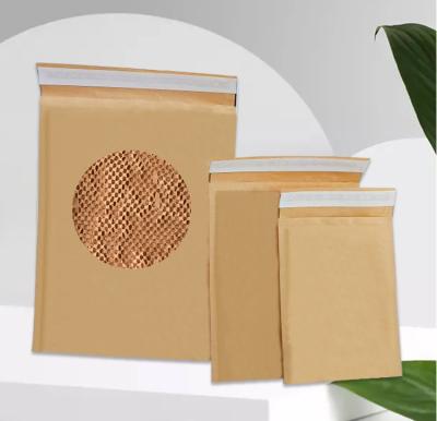 China Customizable shockproof Honeycomb Paper Envelope Eco-Friendly Paper Bag For Posting for sale