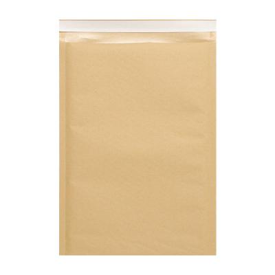 China Pack Of 15 Kraft Bubble Mailers with Low Density Polyethylene Inner Materials and Customized Logo for sale