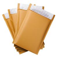China Lightweight Brown Bubble Mailers Using Poly Bubble Inside Material Offering Superior Protection for Mailing and Shipping for sale