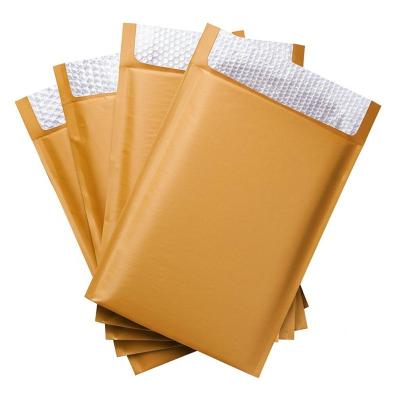 China Lightweight Brown Bubble Mailers Using Poly Bubble Inside Material Offering Superior Protection for Mailing and Shipping for sale