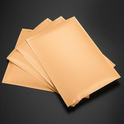 China Customized Logo Kraft Bubble Mailers Self-sealing Lightweight Padded Mailers Designed for Safe Delivery of Fragile Items for sale