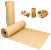 China 50mm*100m 80gsm Honeycomb Paper Roll Compostable for sale