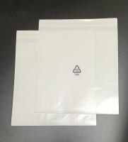 China Three-Side Seal White Glassine Paper Bags With Recyclable Logo Eco-Friendly Food-Grade Packaging For Dry Foods And Crafts for sale