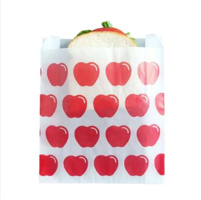 China High Quality Glassine Paper Bags Food Safe Biodegradable Grease Resistant Translucent Packaging Bags For Food Packaging for sale
