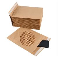 China Light Paper Padded Mailers Honeycomb Paper Bags That Meet USPS And Shipping Carrier Standards Perfect For Safe Packaging for sale