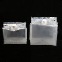 China Clear Bag In Box With Reusable Valve Food Safe Transparent Liquid Packaging Bib Bag For Liquid Storage Dispensing for sale