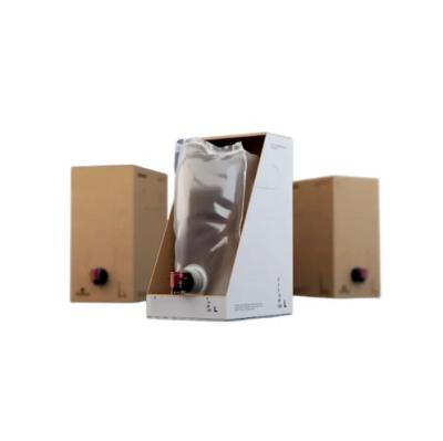 China Leakproof Food Grade Aluminized Transparent Bag In Box For Liquid Packing for sale