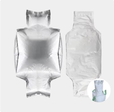China Moisture Proof Aluminum Foil Inner Bag Of Container Bag Lightproof Liner For Chemical Food Packaging for sale