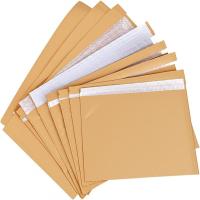China Lightweight Kraft Bubble Mailers Pack Of 15 Various Sizes Padded Envelopes Perfect For Secure Packaging And Mailing Needs for sale