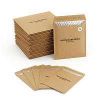 China 60gsm to 180gsm Kraft Bubble Mailers Poly Bubble Inside Material Pack Of 15 Protective Mailing Envelopes Ideal For Business for sale