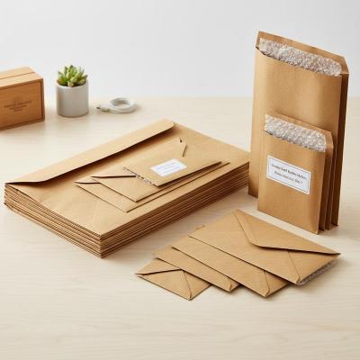 China Durable Kraft Bubble Mailers Various Sizes Including Standard Size 7 Protective Envelopes for Mailing Small Products for sale