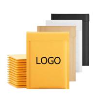 China Various Sizes Kraft Cushion Bubble Mailers Featuring Inner Materials Low Density Polyethylene Protective Packaging Envelopes for Shipping for sale