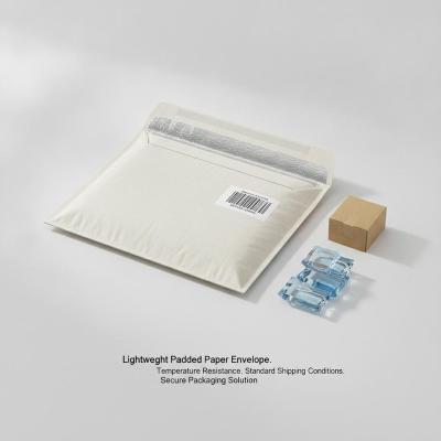 China Lightweight Padded Paper Envelope Temperature Resistance Suitable Standard Shipping Conditions Secure Packaging Solution for sale