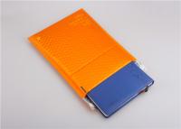 China Orange Metallic Padded Envelopes Custom Bubble Mailers 35x330mm #H Eco Friendly for sale