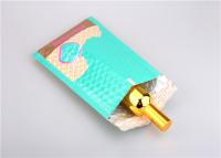 China Lake Blue Metallic Bubble Mailers Padded Envelopes 145x210mm #C For Lipstick for sale