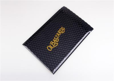 China Waterproof Printed Black Metallic Shipping Envelopes , 180x165 #CD-DCD Custom Bubble Mailers for sale