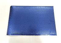China Navy Blue Metallic Bubble Mailers Postage Padded Envelope For Courier Packaging for sale