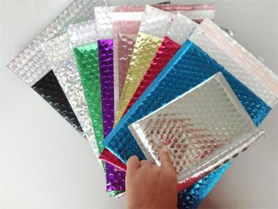 China Express Packaging Metallic Bubble Mailing Envelopes Water Resistant Custom Logo for sale