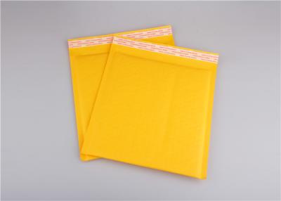 China 3-4mm Thickness Kraft Bubble Mailers made with Low Density Polyethylene Inner Materials for sale