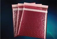 China Multifunctional Poly Bubble Mailers Red Color 7.25
