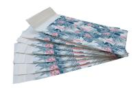 China Non - Bendable Kraft Corrugated Envelopes 8*11''  Paper Padded Tape Glue Packing Bag for sale