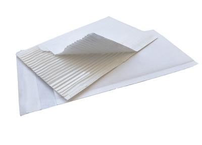 China White Shockproof Kraft Corrugated Envelopes Environmentally Gravure Printing for sale