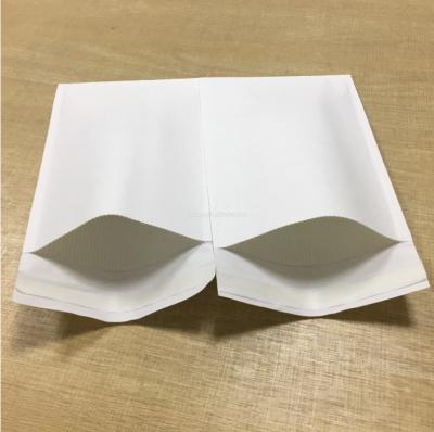 China White Paper Padded Rigid Kraft Corrugated Envelopes For Express for sale