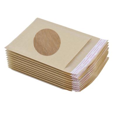 China 100% Kraft Paper Courier Delivery Bag Honeycomb Paper Cushion Mailer for sale
