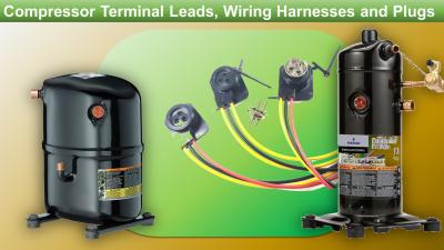 China Ac Cable Electronic Wiring Harness Molded Compressor Plug Fit Carrier Air Conditioner for sale