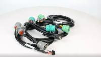 China Durable 9-Pin Deutsch Connector J1939 to OBD2 Adapter Cable with IP68 Waterproof and Customized Length for Heavy-Duty Use for sale