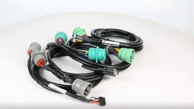 China Durable 9-Pin Deutsch Connector J1939 to OBD2 Adapter Cable with IP68 Waterproof and Customized Length for Heavy-Duty Use for sale