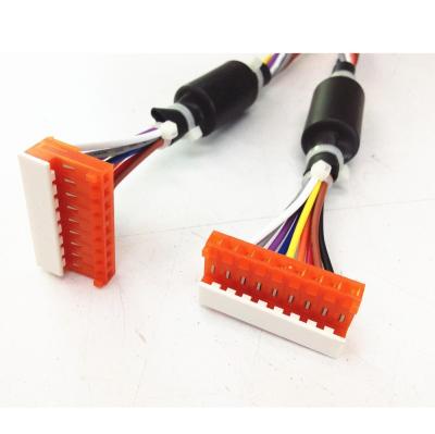 China IDC Connector Closed End Type Cable Assembly for PCBA AMP 2.54 Mm Mirror Wire Harness for Truck Pin Connector Automobile Edgarcn for sale