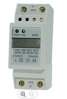China 2 Pole Din Rail Electric Meter 2 Wire Digital Energy Small High Standard 230V for sale