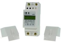 China 2 Pole Din Rail Electric Meter 2 Wire Digital Energy Small High Standard 230V for sale