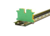 China USLKG Modular Din Rail Earth Grounding Wire Terminal Block Cable Crimp Connectors 35m㎡ for sale