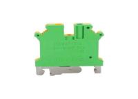 China USLKG Modular Din Rail Earth Grounding Wire Terminal Block Cable Crimp Connectors 35m㎡ for sale