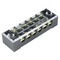 China TB Series Barrier Pc TB Wire Connect Fixed Terminal Blocks PVC Cable Terminals for sale