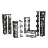 China TD Series 15A Din Rail Terminal Strip Block TD1510 10 Pole Automotive Connectors Terminals for sale
