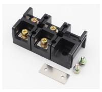 China TD Series 15A Din Rail Terminal Strip Block TD1510 10 Pole Automotive Connectors Terminals for sale