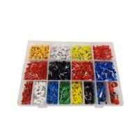 China Colorful Tube Type Electric Ferrules Lug Pre Insulated Cable Crimp Connectors Terminals for sale