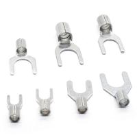 China UT Series Y/U Crimp Cable Lug Fork Spade Terminals Cold Pressed Cable Crimp Connectors for sale