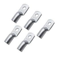 China JG Battery Tubular Cable Lug Purple Ring Cable Crimp Connectors Copper Tinned Plated for sale
