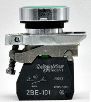China Green Schneider Push Button / Miniature Waterproof Push Button On Off Switch for sale