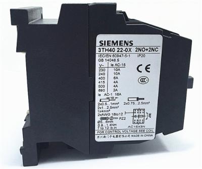 China 3TH4 Time Delay Relay / 8 Pole 10 Pole Contactor Relay Switch for sale